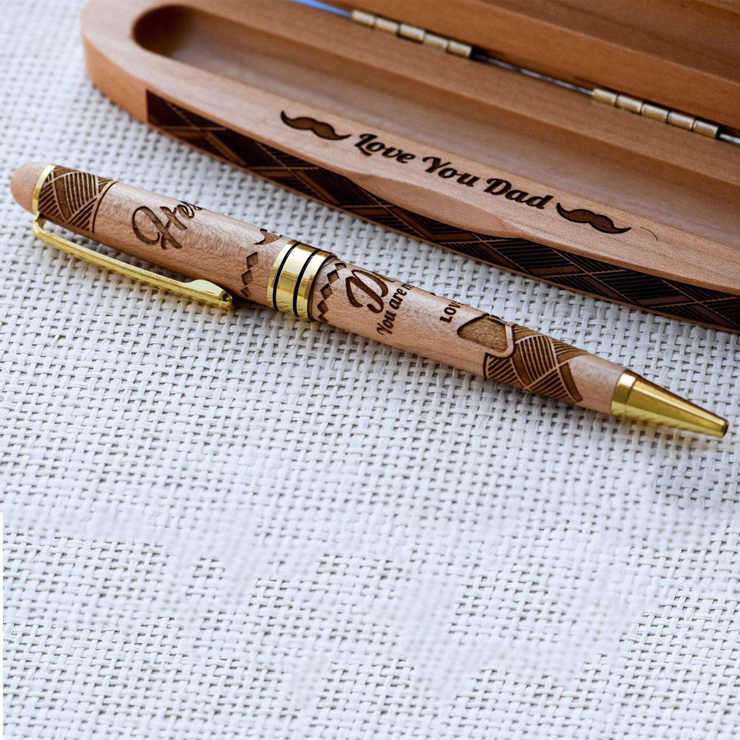 Online Personalised Wooden Pen Gift Delivery in UAE - FNP