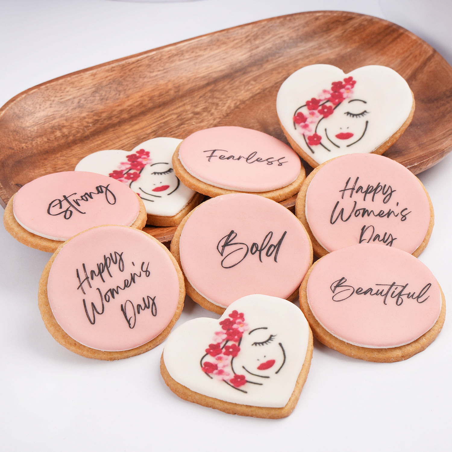 Online Womens Day Cookies 6 Pcs Gift Delivery in UAE - FNP